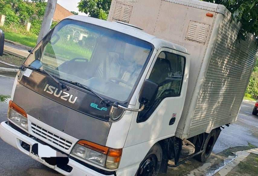 Isuzu Elf Closed Van Truck, Special Vehicles, Heavy Vehicles on Carousell