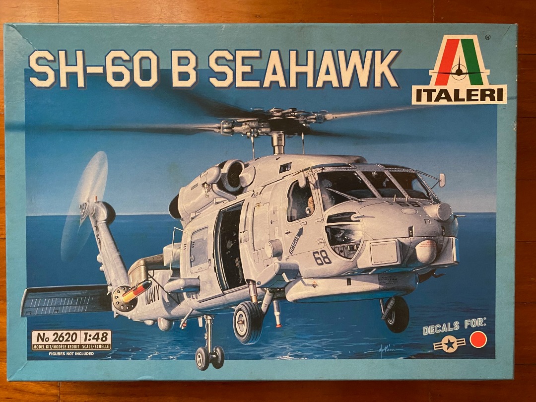 Italeri SH-60 B Seahawk (1:48) Plastic Model Kit, Hobbies & Toys, Toys ...