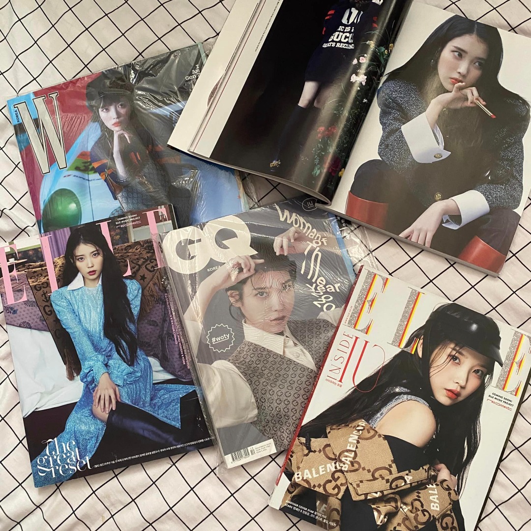 IU Elle, W, Vogue Magazine, Hobbies & Toys, Memorabilia & Collectibles ...