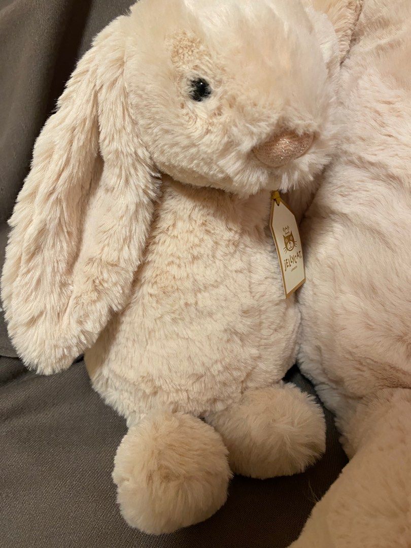 Jellycat Bashful Luxe bunny Willow, Hobbies & Toys, Toys & Games on ...
