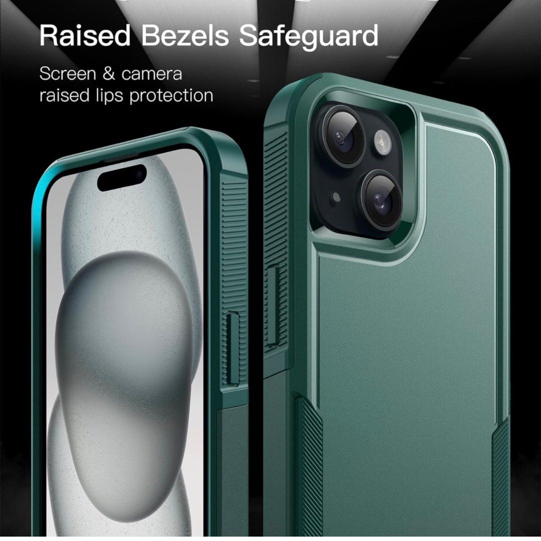 JETech iPhone 15 Plus Dual Layer Case, Mobile Phones & Gadgets, Mobile ...