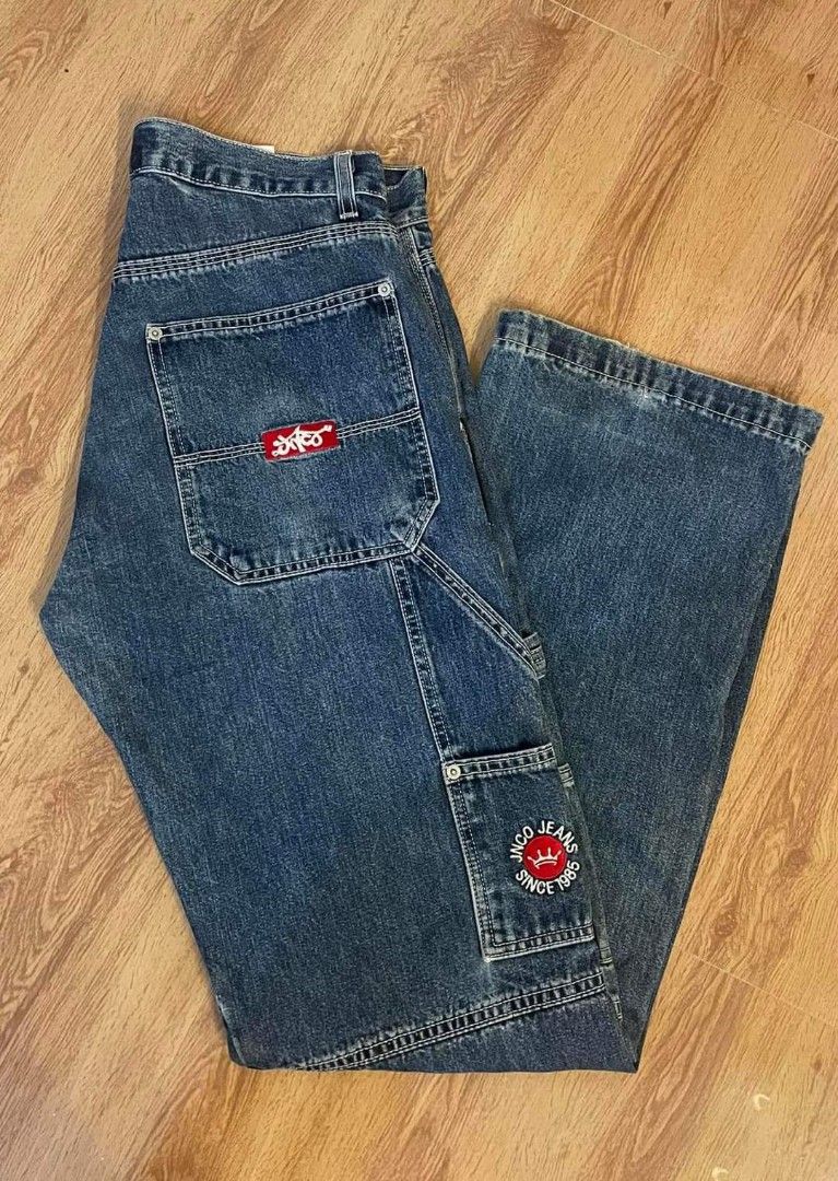 Jnco jeans, Men's Fashion, Bottoms, Jeans on Carousell
