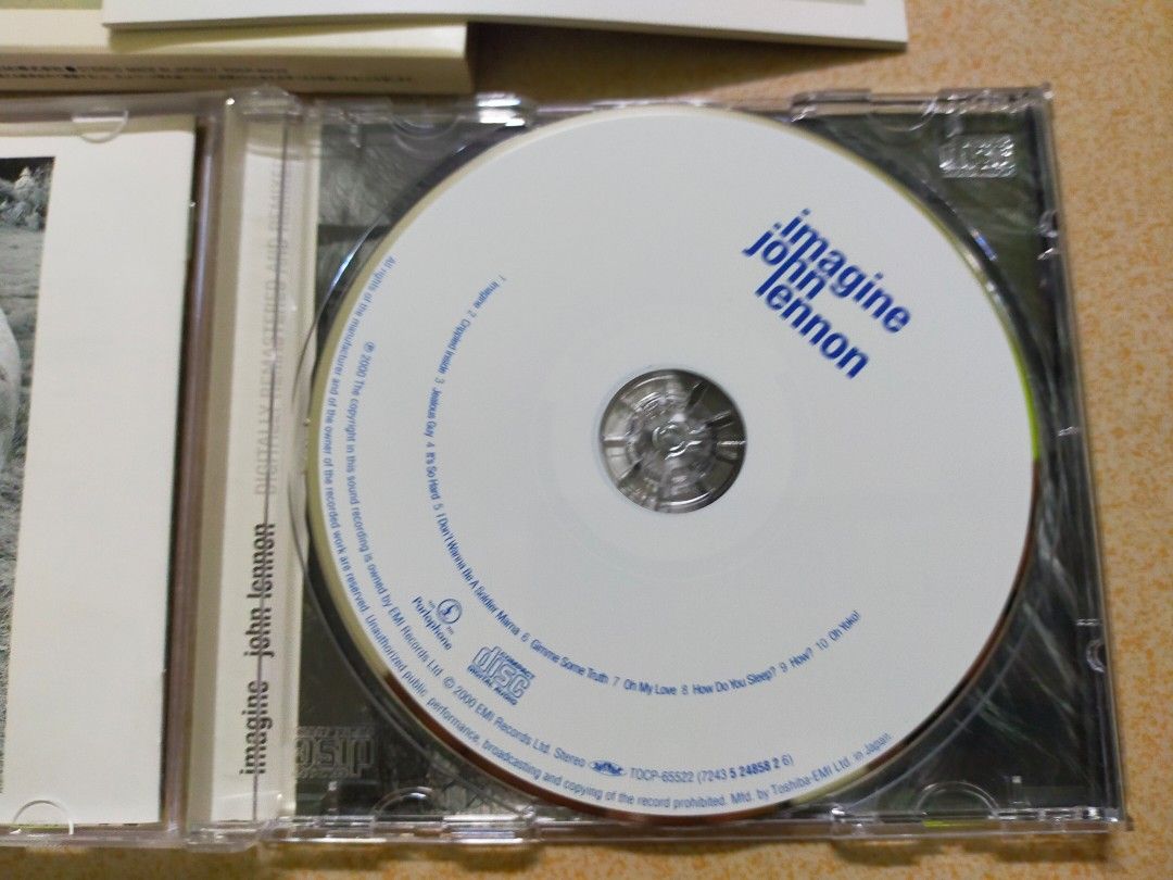 John Lennon - imagine, Hobbies & Toys, Music & Media, CDs & DVDs on ...