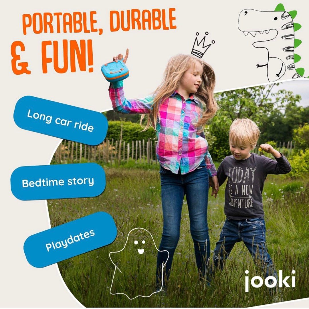 Jooki Portable Music Player for Kids, Audio, Portable Music Players on ...