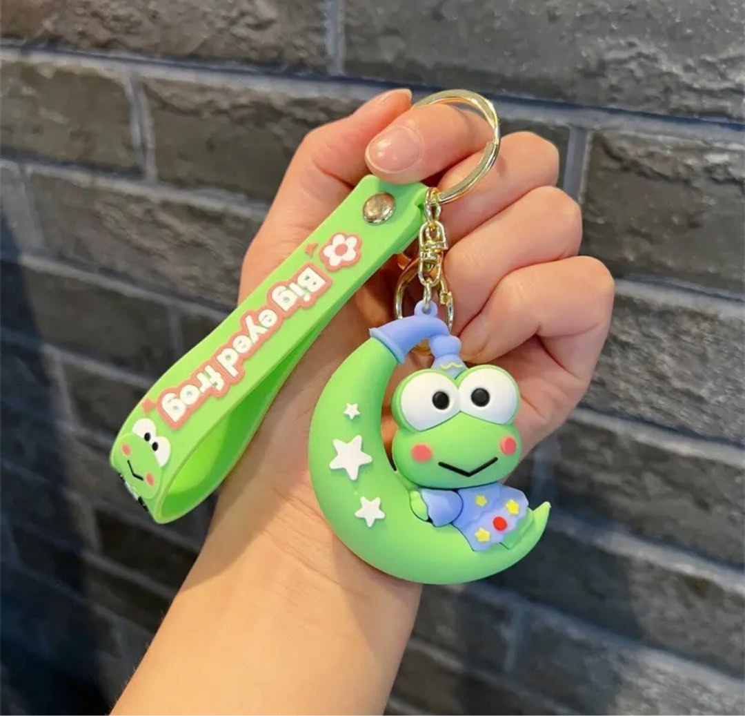Kero keropi keychain, Hobbies & Toys, Toys & Games on Carousell