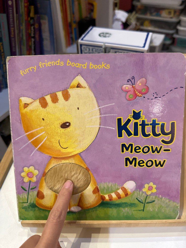 Kitty Meow Meow Children’s Board Book, Hobbies & Toys, Books ...