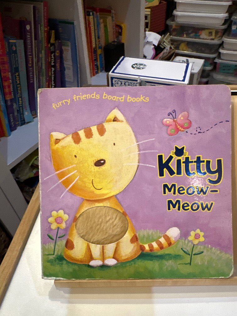 Kitty Meow Meow Children’s Board Book, Hobbies & Toys, Books ...