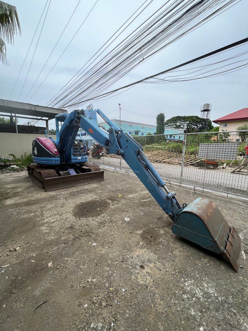 Komatsu PC50 Backhoe, Special Vehicles, Heavy Vehicles on Carousell