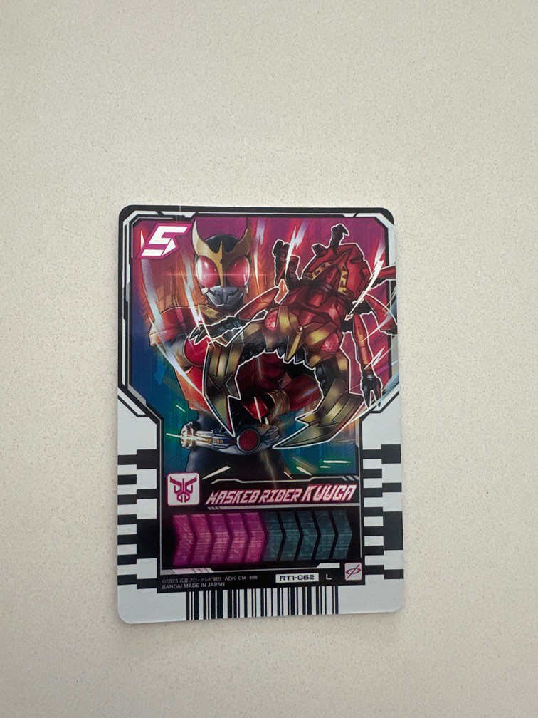 Kuuga Legend Rider card (Kamen rider Gotchard), Hobbies & Toys, Toys ...