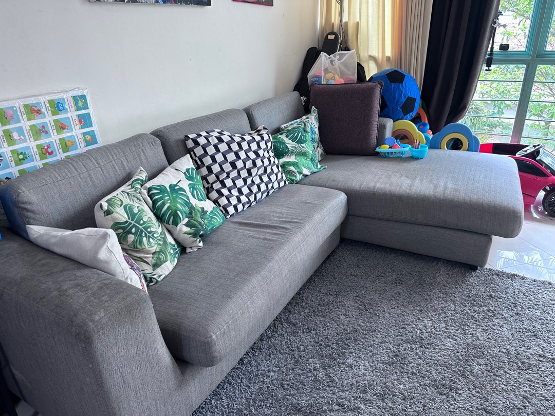 L Shape sofa, Furniture & Home Living, Furniture, Sofas on Carousell