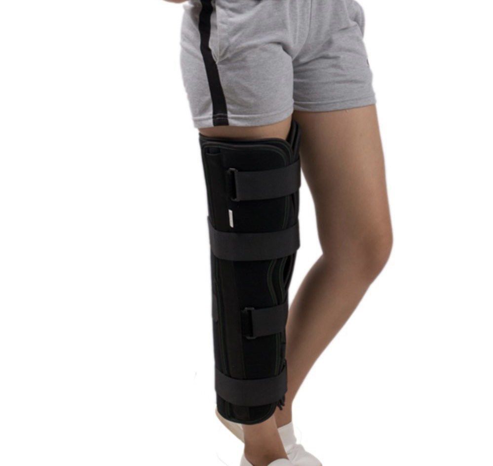 Leg Splint Brace with 4 Panels, Health & Nutrition, Braces, Support ...
