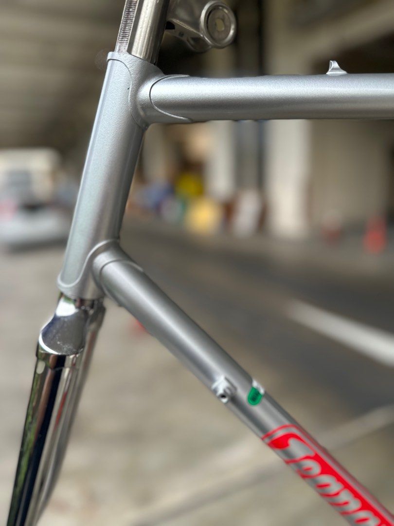Legnano vintage road frame (silver), Sports Equipment, Bicycles & Parts ...