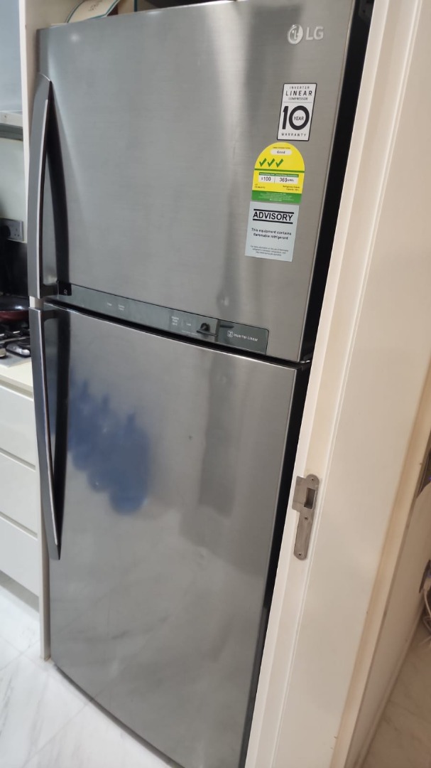 LG fridge model: GTB4387PZ, TV & Home Appliances, Kitchen Appliances ...
