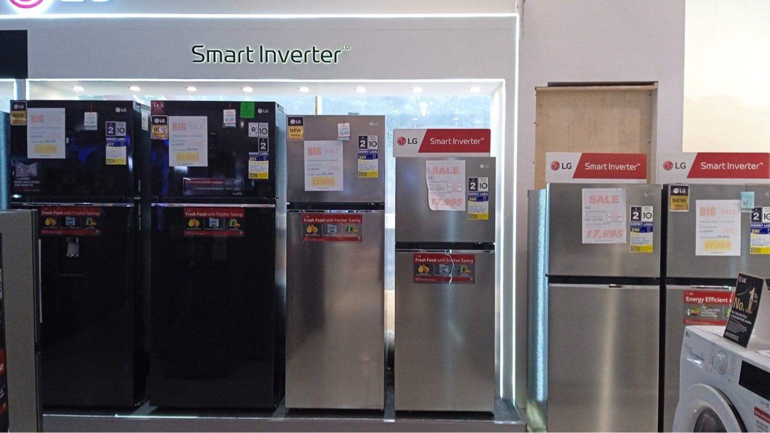 LG INVERTER REFRIGERATOR, TV & Home Appliances, Kitchen Appliances ...