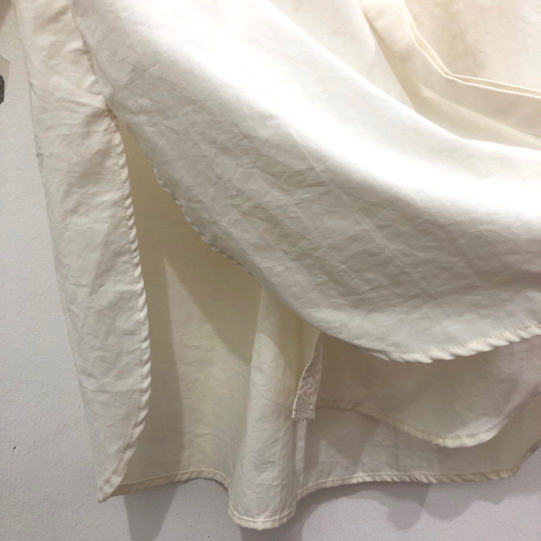 Lily Brown Tokyo Japan Off White Oversized Long Tops, Women's Fashion ...