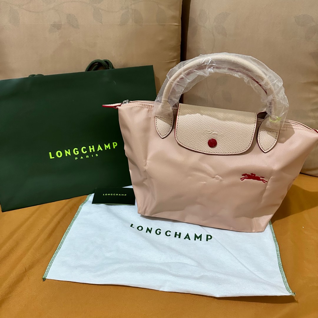 Longchamp club short handle, Luxury, Bags & Wallets on Carousell