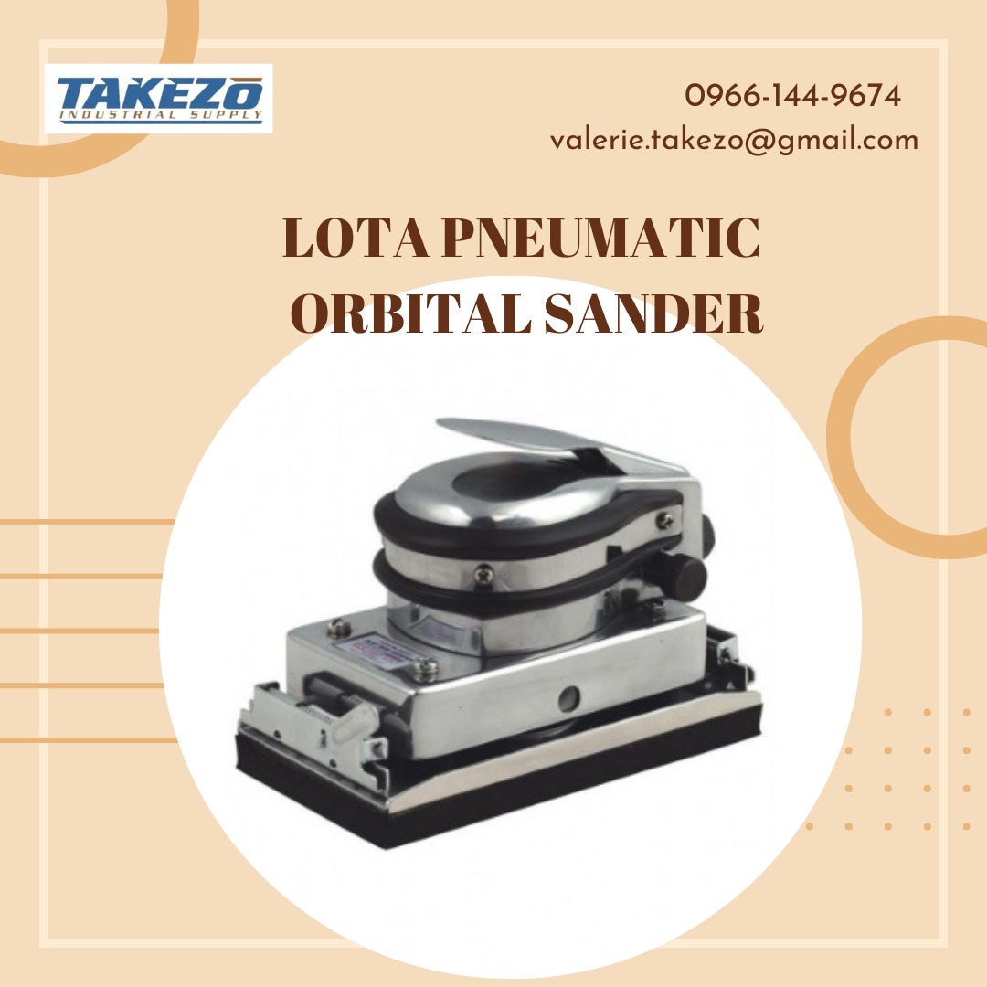 LOTA PNEUMATIC ORBITAL SANDER, Commercial & Industrial, Industrial ...