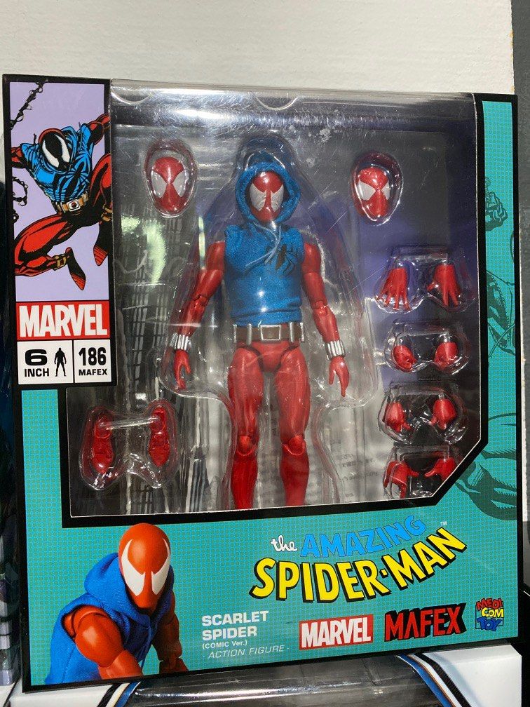Mafex Scarlet spider, Hobbies & Toys, Toys & Games on Carousell