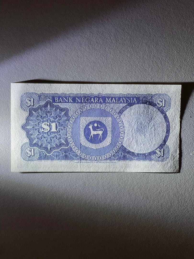 Malaysia Aziz Taha satu ringgit series 4, Hobbies & Toys, Collectibles & Memorabilia, Currency ...