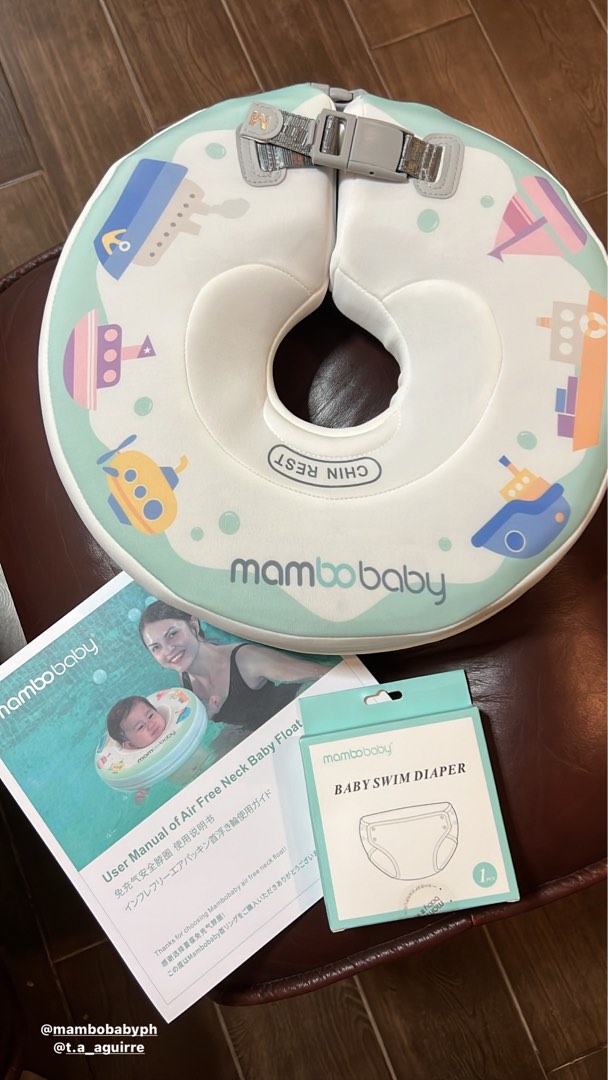 Mambo baby neck floater, Babies & Kids, Going Out, Other Babies Going ...