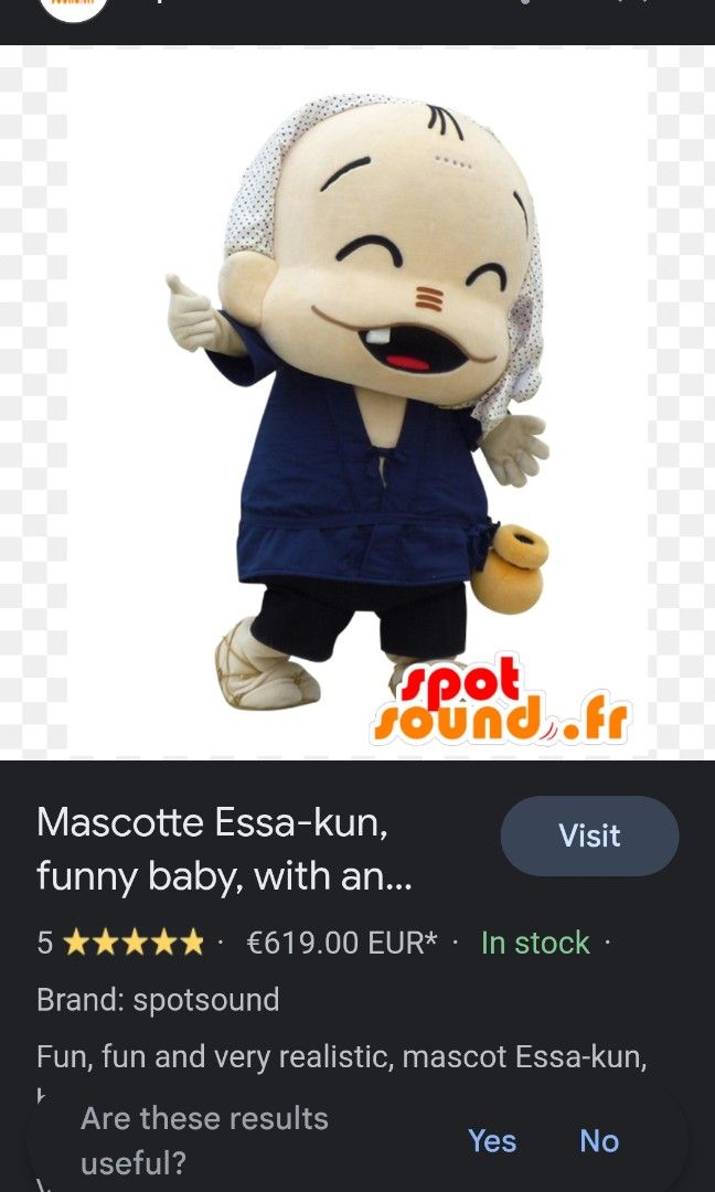 Maskot Essa-Kun Japanese classic, Hobbies & Toys, Toys & Games on Carousell