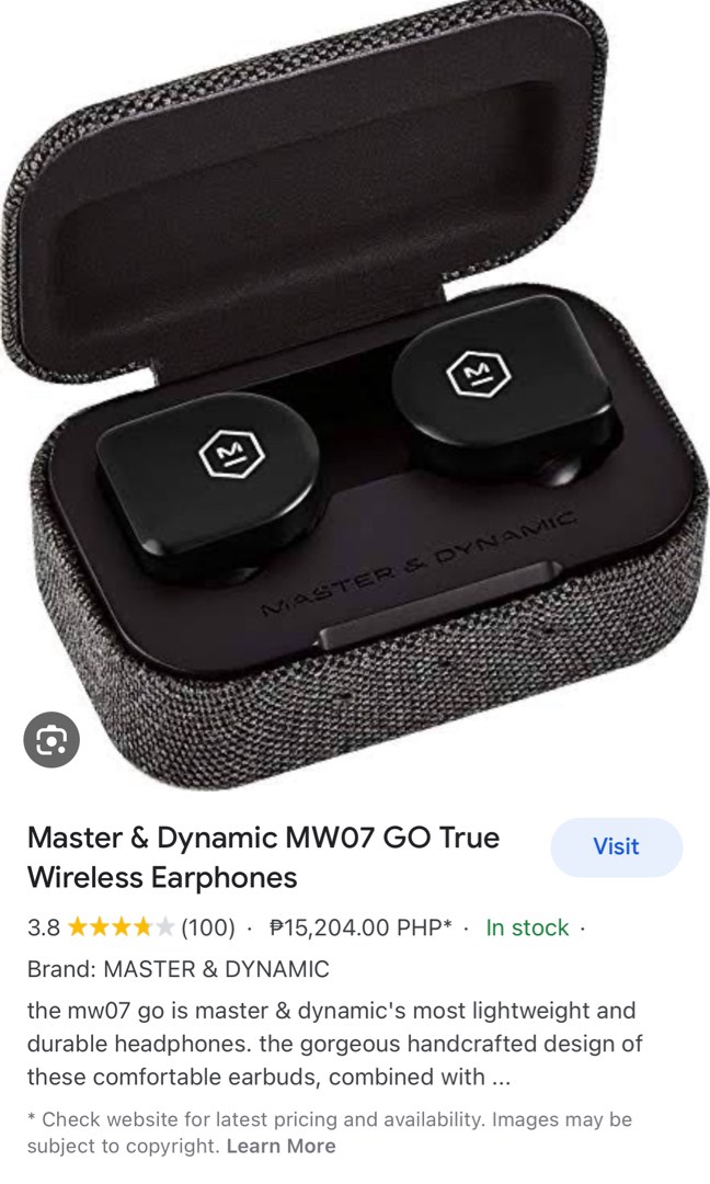Master & Dynamic MW 07 Go, Audio, Earphones on Carousell