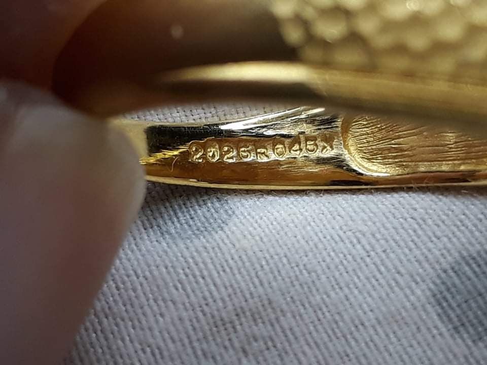 Men's Ring | Stamped PRIMA 24K with serial number, Men's Fashion ...