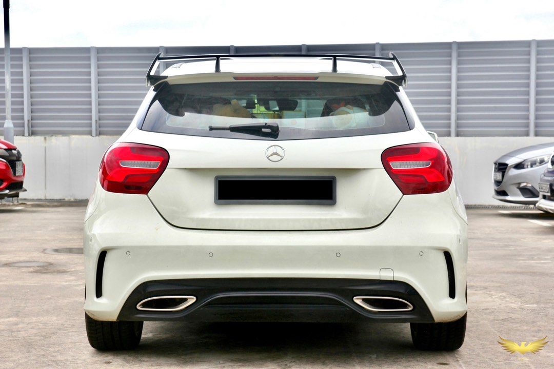 Mercedes W176 A45 Roof Spoiler, Car Accessories, Accessories on Carousell