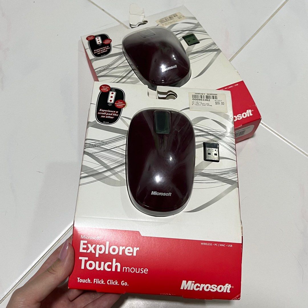 Microsoft Explorer Touch Mouse, Computers & Tech, Parts & Accessories, Mouse & Mousepads on ...