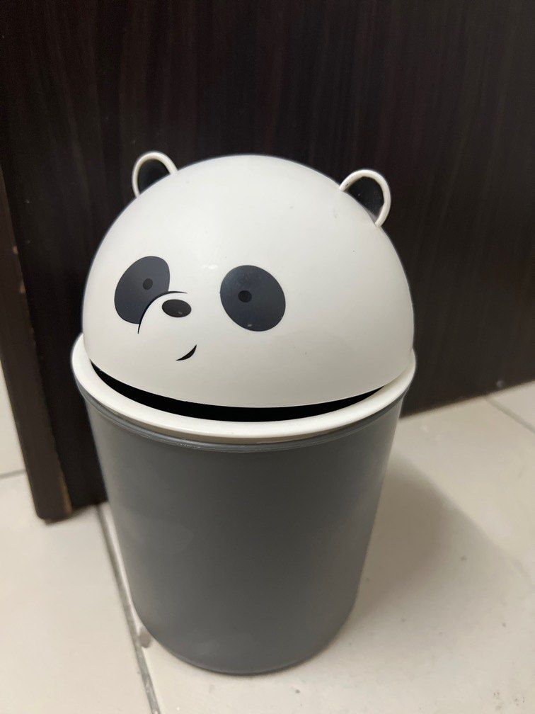 Miniso Trash Bin, Furniture & Home Living, Cleaning & Homecare Supplies ...
