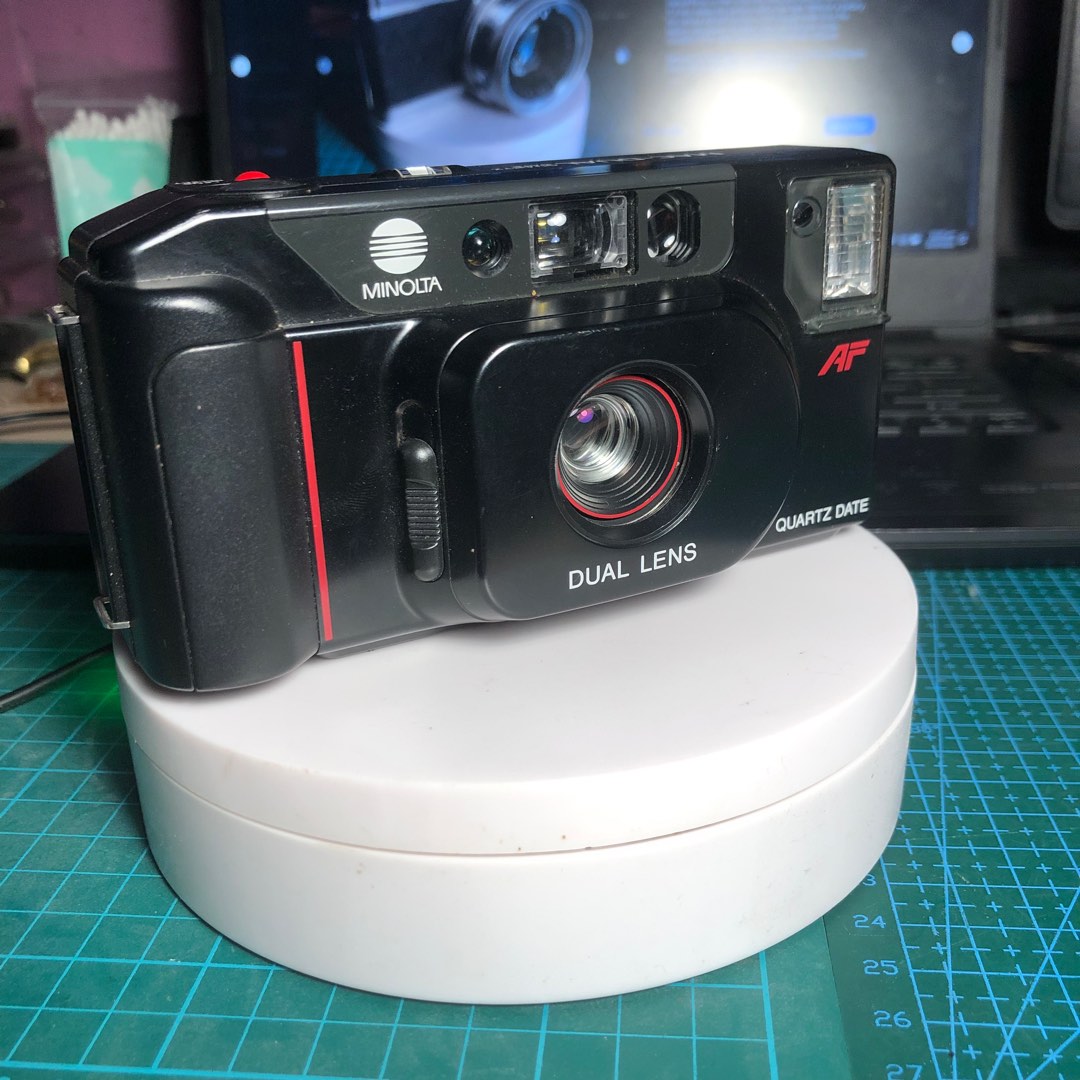Minolta Mac-Dual QD, Photography, Cameras on Carousell
