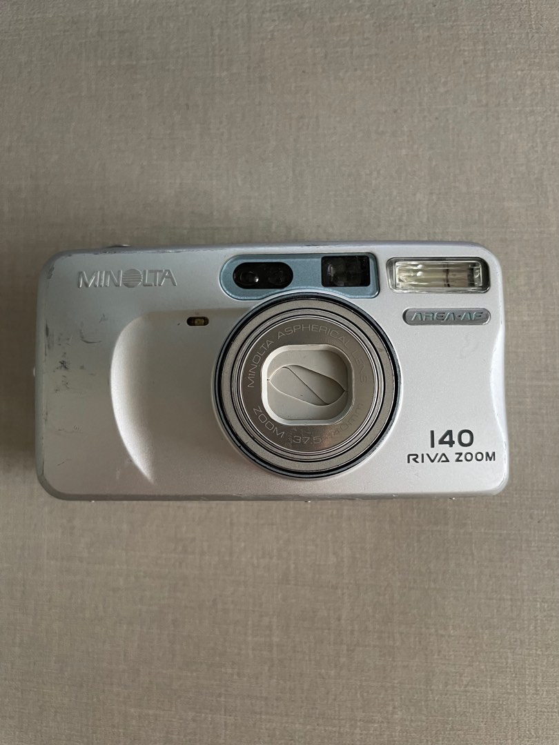 [TESTED] Minolta Riva Zoom 140, Photography, Cameras on Carousell