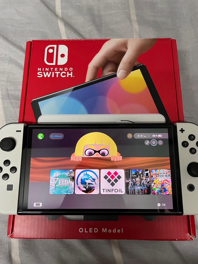 Modded OLED Nintendo Switch, Video Gaming, Video Game Consoles ...