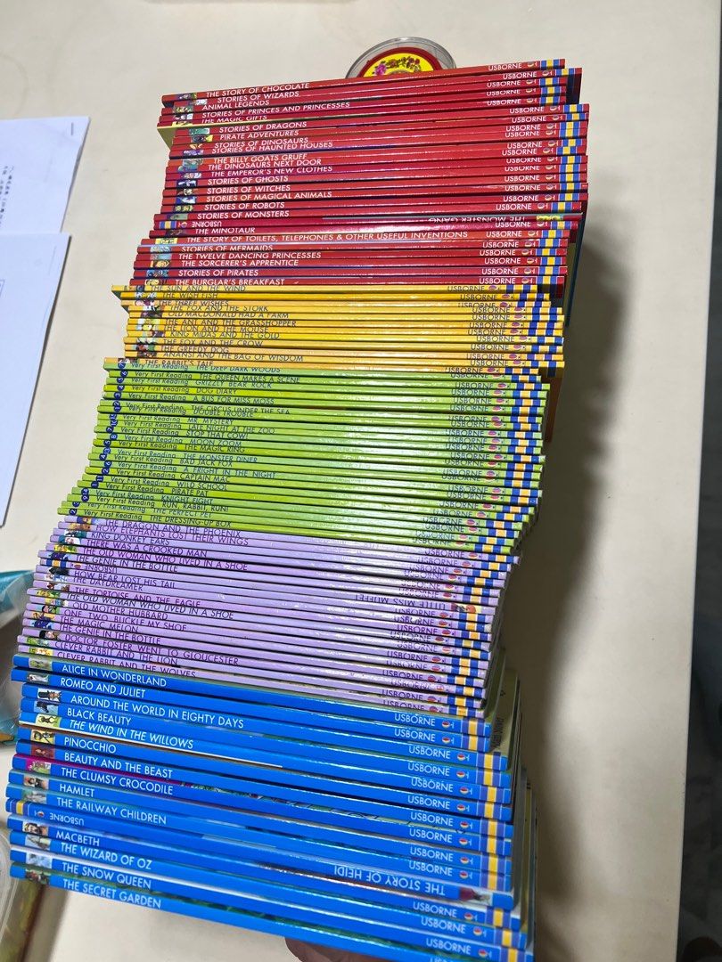 My reading library and the usborne reading collection, Hobbies & Toys ...