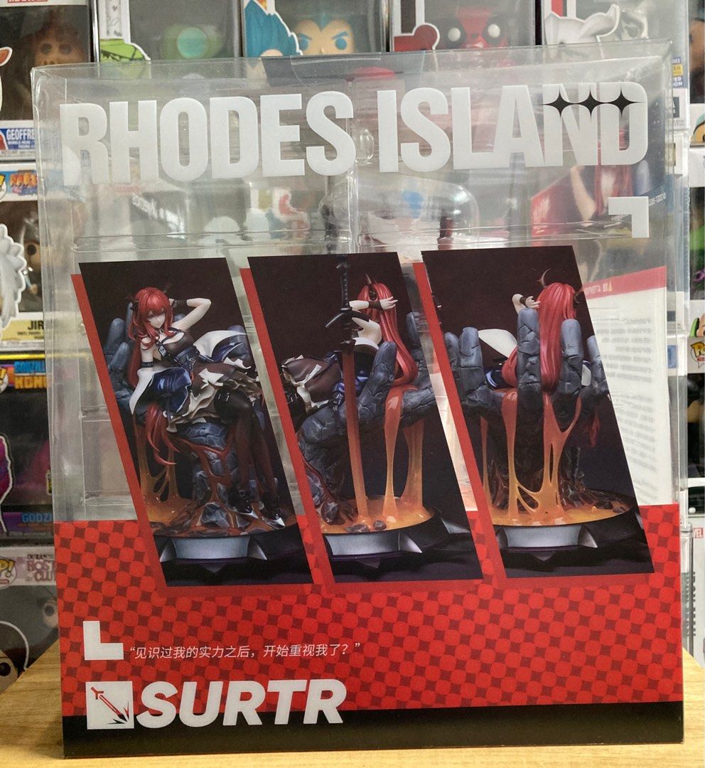 Myethos Arknights Surtr Magma Ver. Figure, Hobbies & Toys, Toys & Games ...