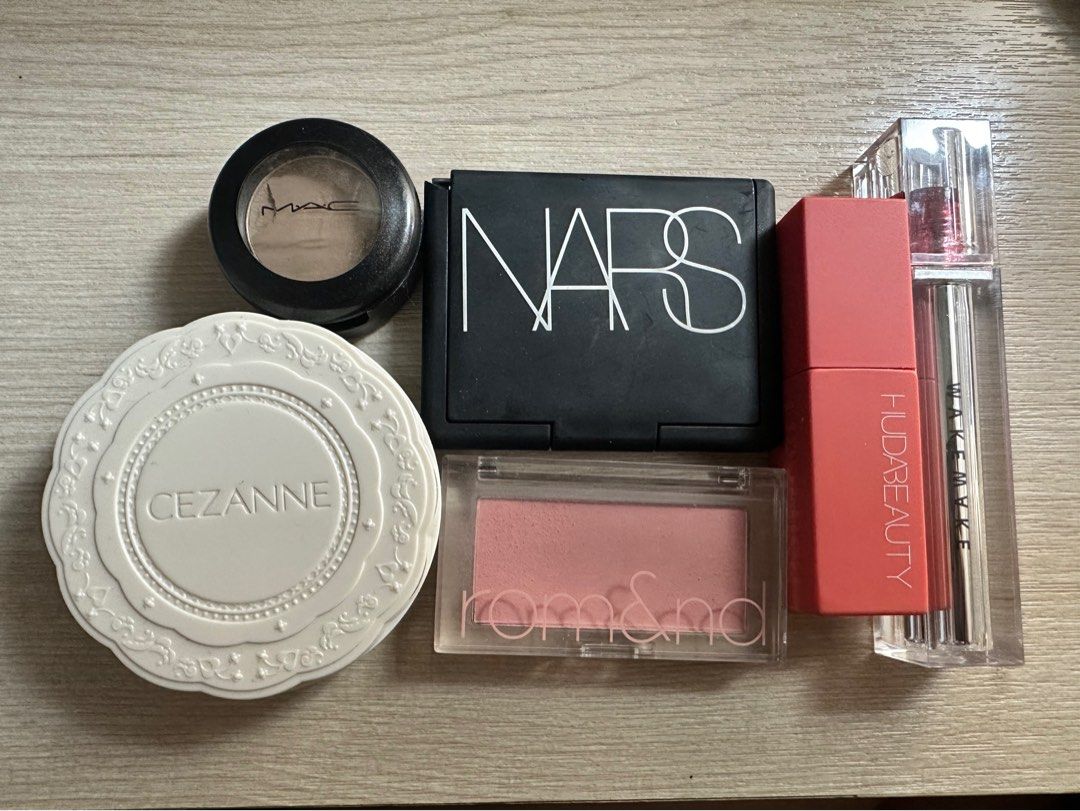 Nars Blush 腮紅 胭脂 Mac 單色眼影 大地色 has Omega Cezanne Powder Foundation 粉底 粉餅 ...
