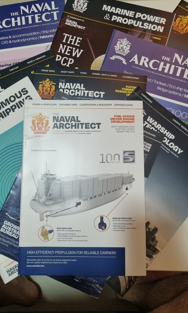 Naval Architect magazine collection, Everything Else on Carousell