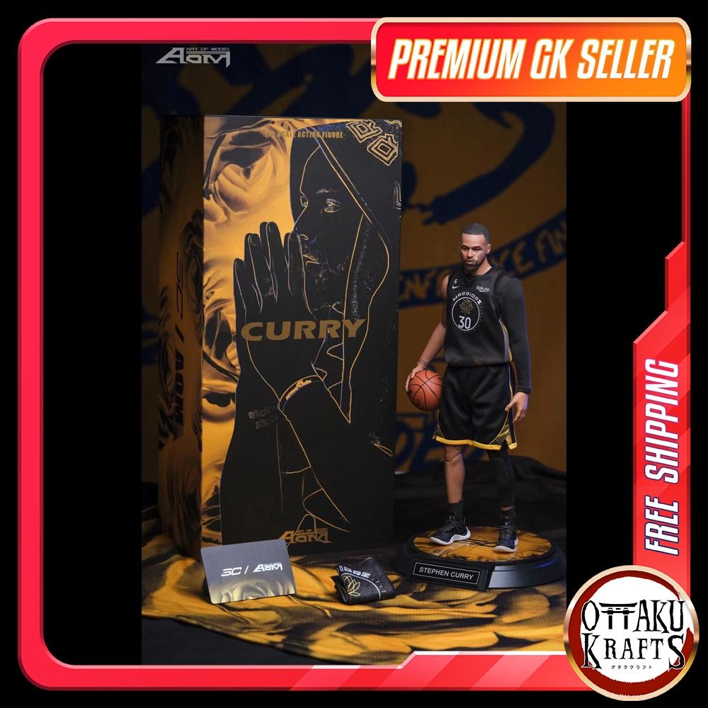 NBA | Stephen Curry | AOM Studio | 【FREE Shipping - PO】GK Figurine | GK ...