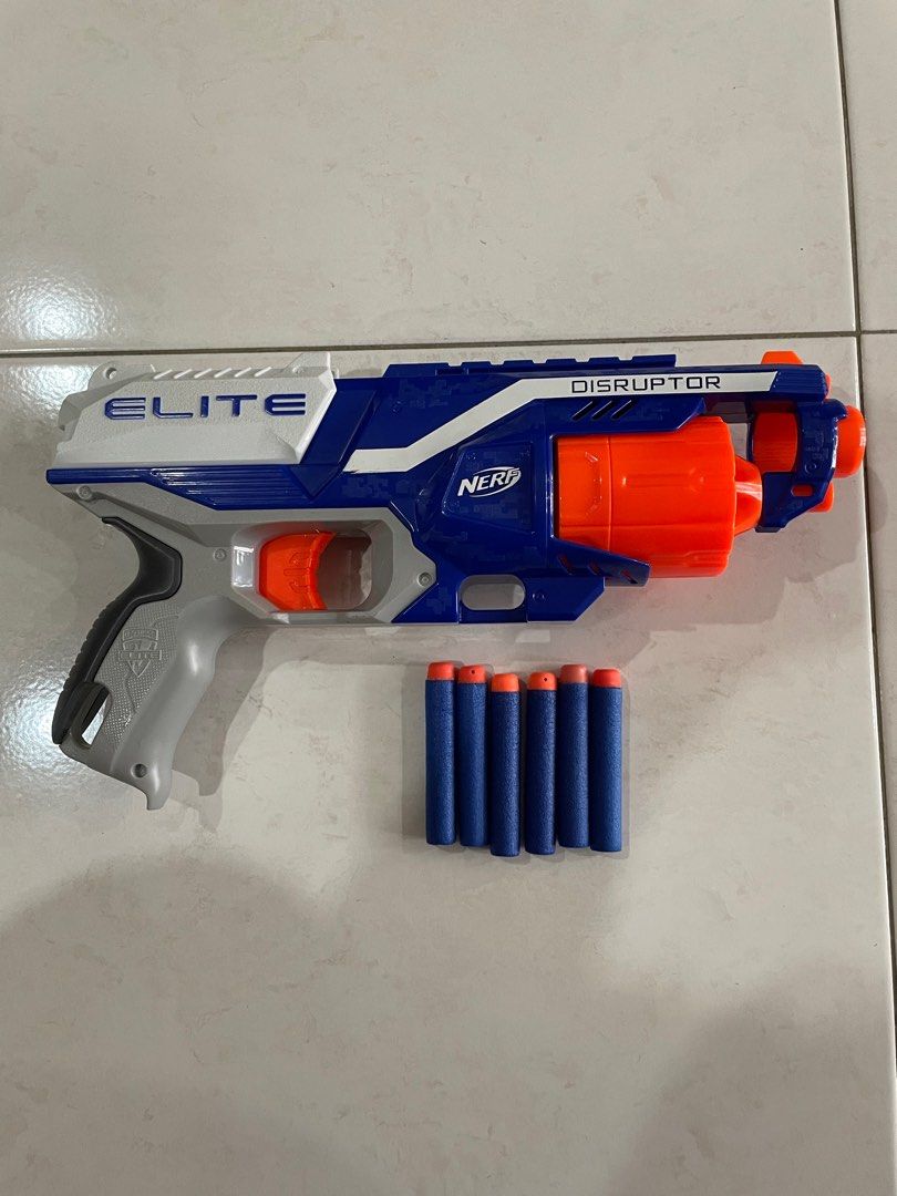 Nerf Gun Elite Disruptor, Hobbies & Toys, Toys & Games on Carousell