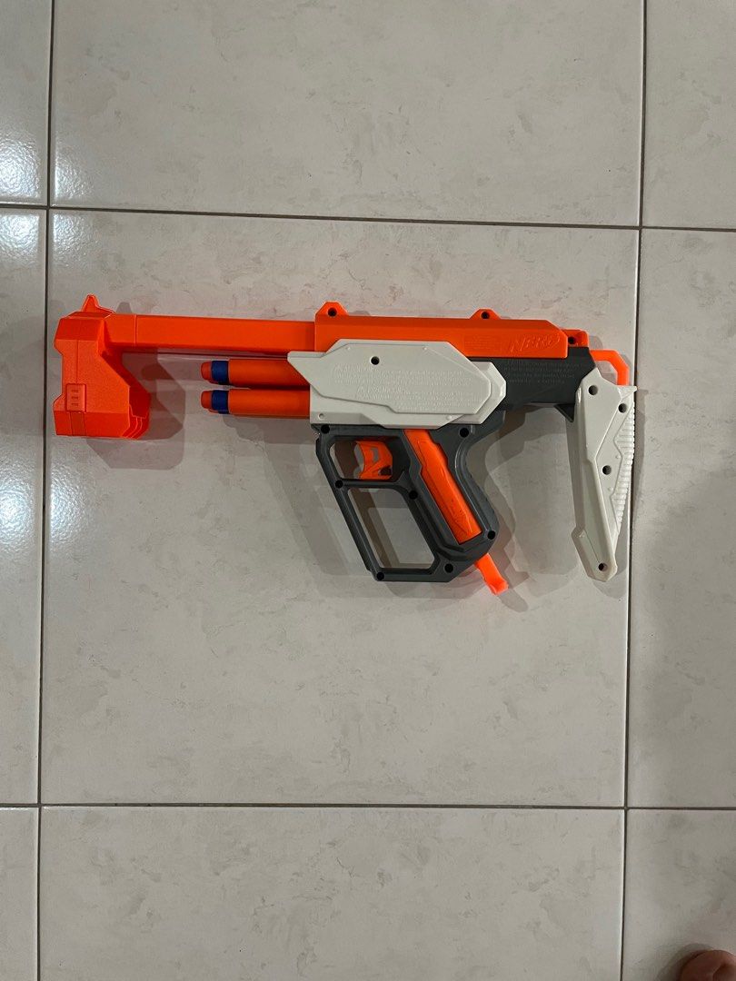 Nerf Gun Stockshot Modulus, Hobbies & Toys, Toys & Games on Carousell