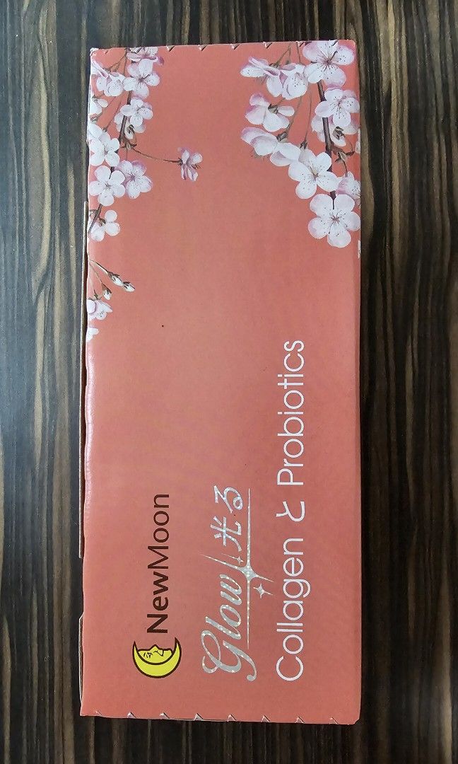 NEW MOON Glow Collagen & Probiotic Drink (For Radiant Glow) 100ml x 10s ...