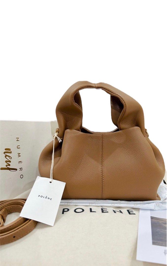 NEW Polene Mini Neuf Camel, Barang Mewah, Tas & Dompet di Carousell