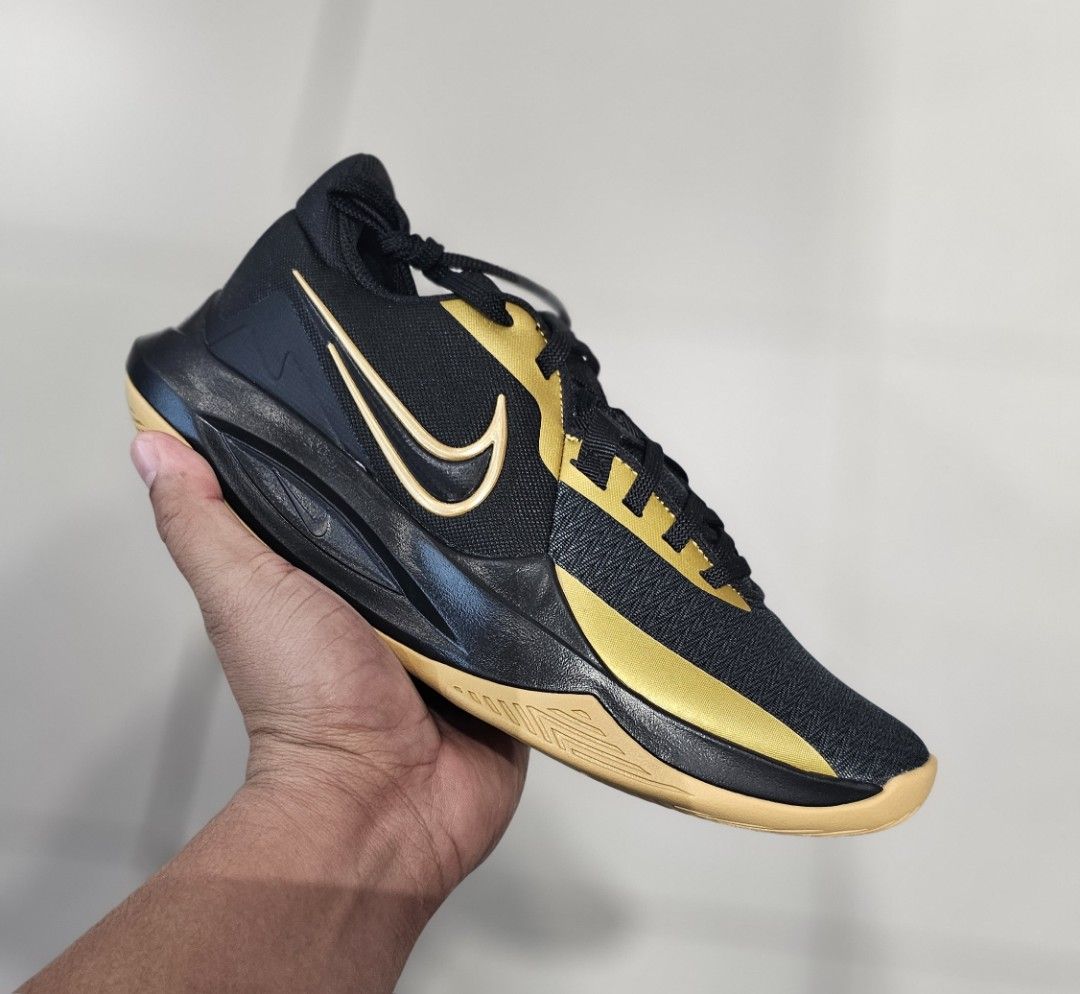 Nike Precision 6 Black Gold, Men's Fashion, Footwear, Sneakers on Carousell
