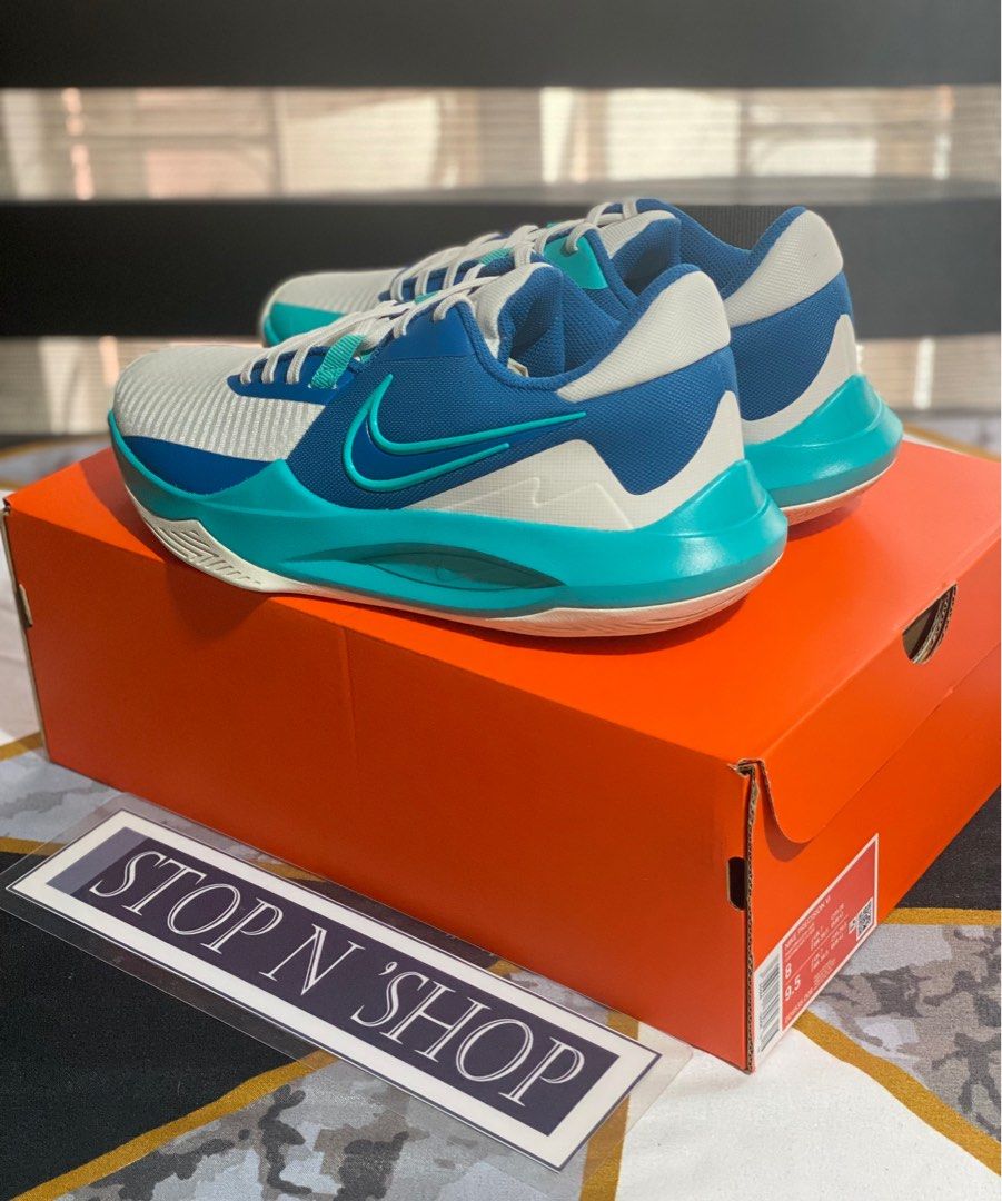 Nike Precision VI 'Phantom/Industrial Blue/Clear Jade', Men's Fashion ...