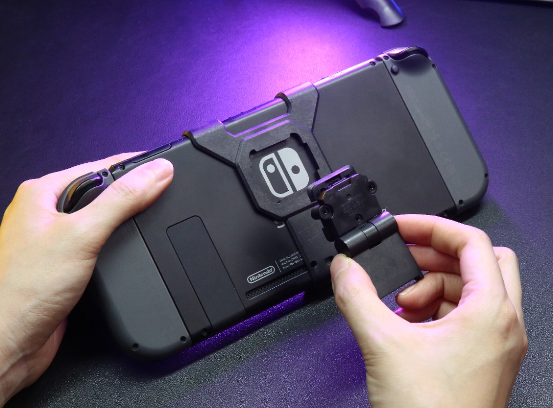 Nintendo Switch & OLED Version - Bracket & Adjustable Kickstand, 電子遊戲 ...
