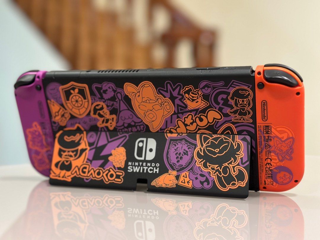 Nintendo Switch OLED Pokemon Edition, Video Gaming, Video Game Consoles ...