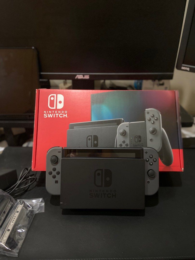 Nintendo Switch v2 Gray, Video Gaming, Video Game Consoles, Nintendo on ...