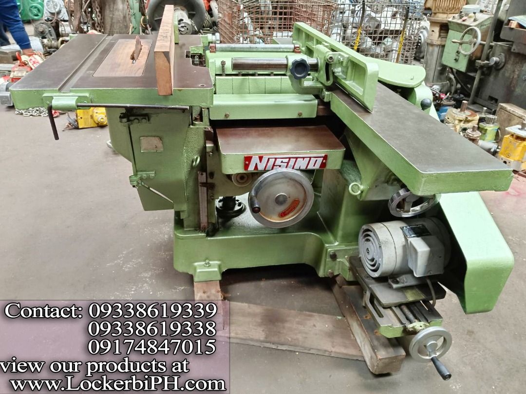 Nisino 3 in 1 Wood Working 2hp 220V 3 phase from Japan, Commercial ...