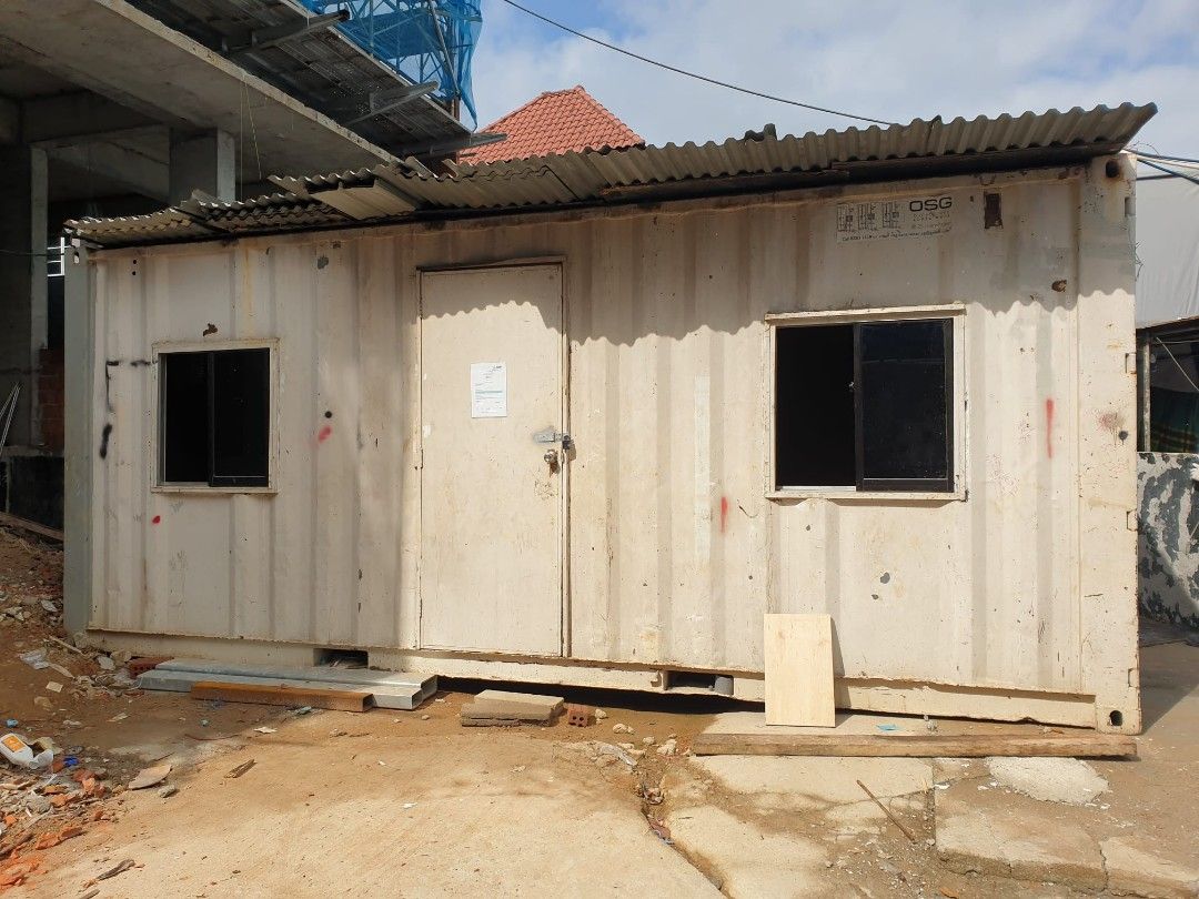 Office container 20ft (refurbished), storage, temporary shelter, ready ...