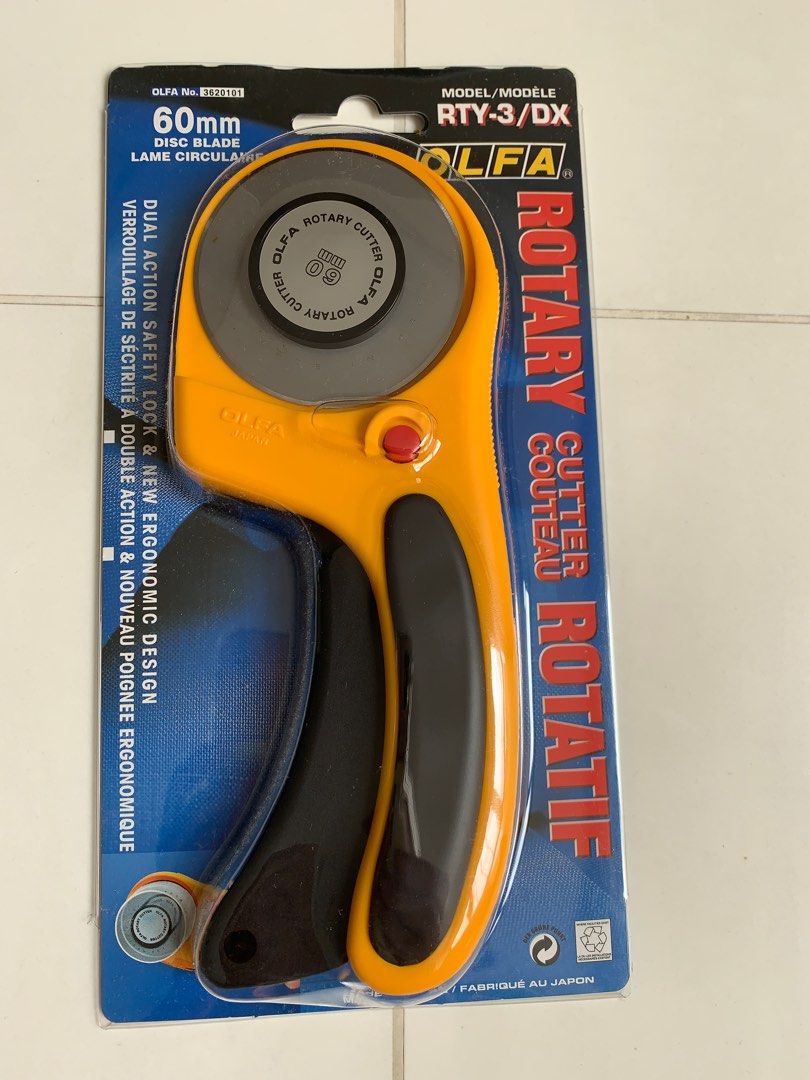 Olfa Rotary Cutter 60mm, Hobbies & Toys, Stationery & Craft, Craft ...